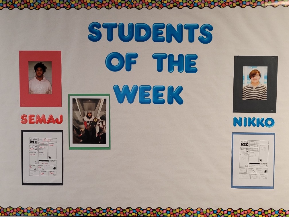 Students of the Month – Eagle Learning Center